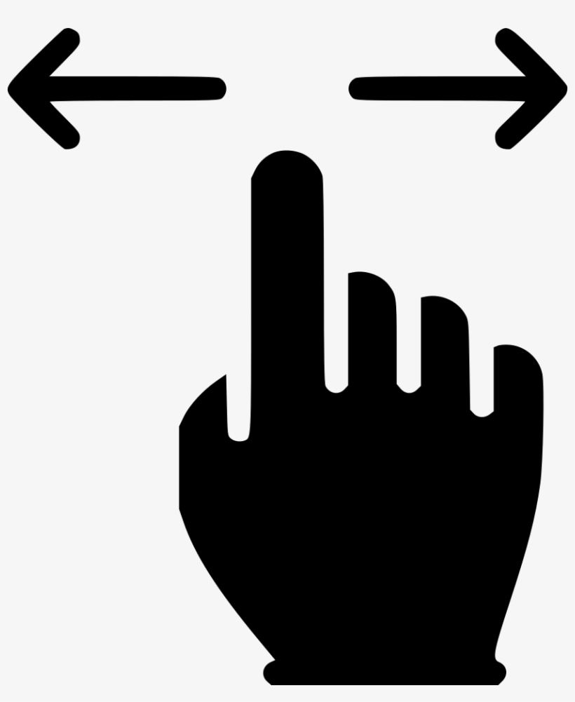 Png File Svg - Swipe Icon White Png - 836x980 PNG Download - PNGkit