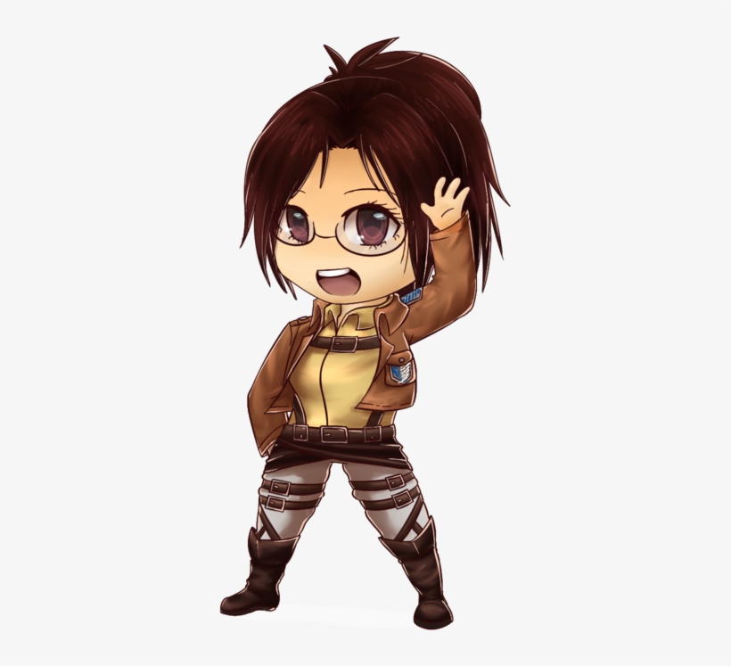 Chibi Hanji By Khvenus On Deviantart Ataque A Los Titanes, - Hanji ...