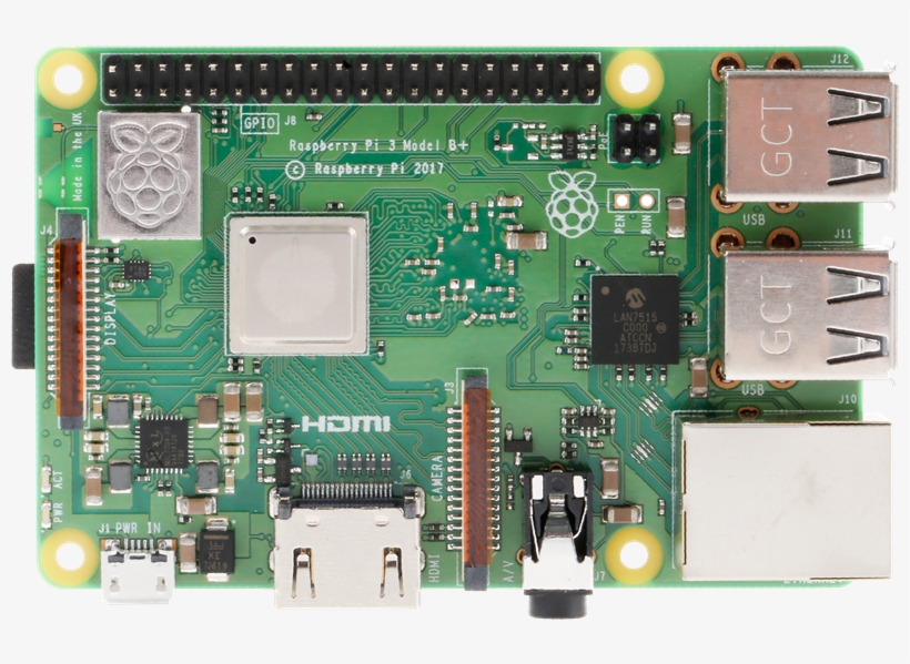 Raspberry Pi 3 Model B - Raspberry Pi - 800x519 PNG Download - PNGkit