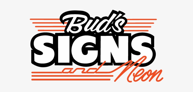 Download Transparent Bud's Signs & Neon Logo - Bud's Signs - PNGkit