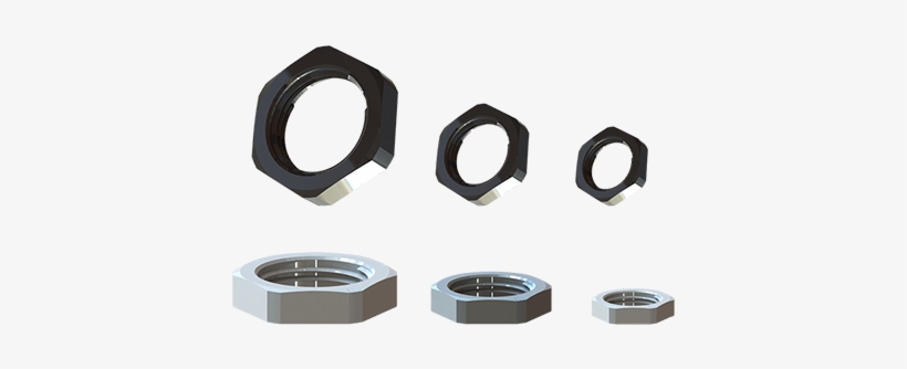 Plastic Lock Nuts - Circle - 400x400 PNG Download - PNGkit
