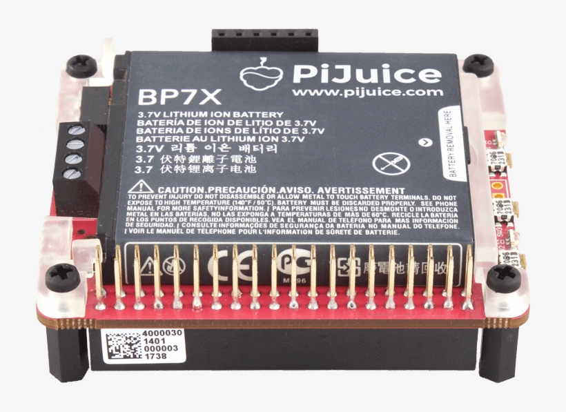 Pijuice Hat A Portable Power Platform For Every Raspberry - New Replacement Battery For Motorola ...