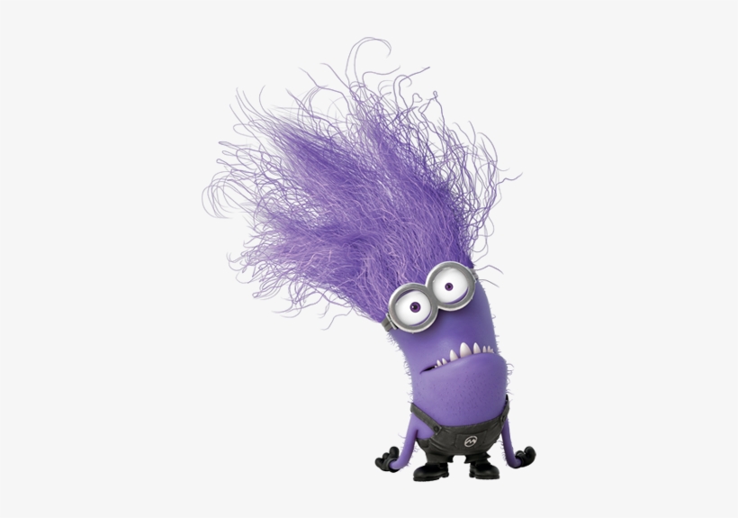 Minions Transparent Purple Minion - Purple Minion - 500x500 PNG ...