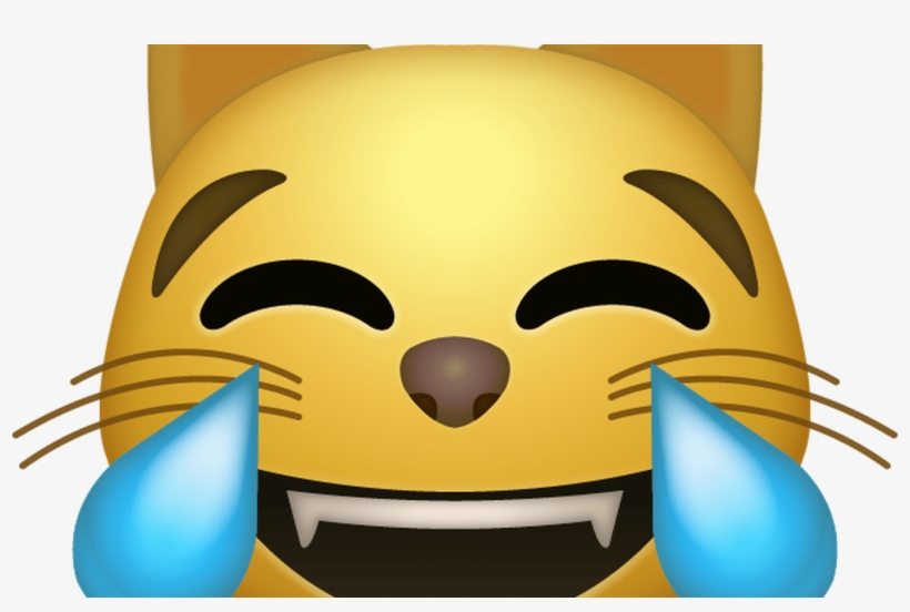 Download Transparent Iphone Sad Emoji Faces - Emoji Png Cat - PNGkit