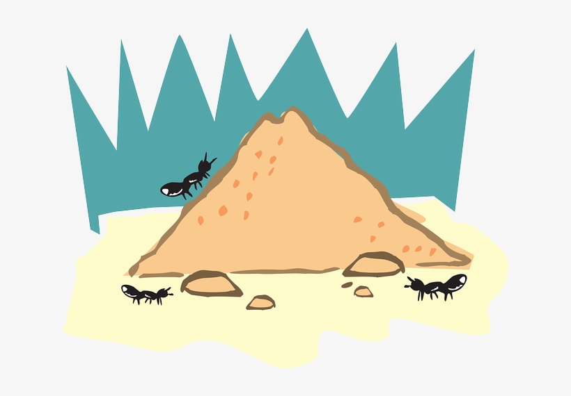 Home, Sand, Ant, Hill, Insect, Dirt - Insects And Their Homes - 640x490 ...