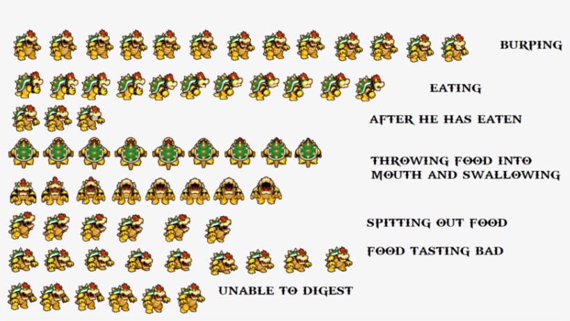 Giga Bowser Sprites