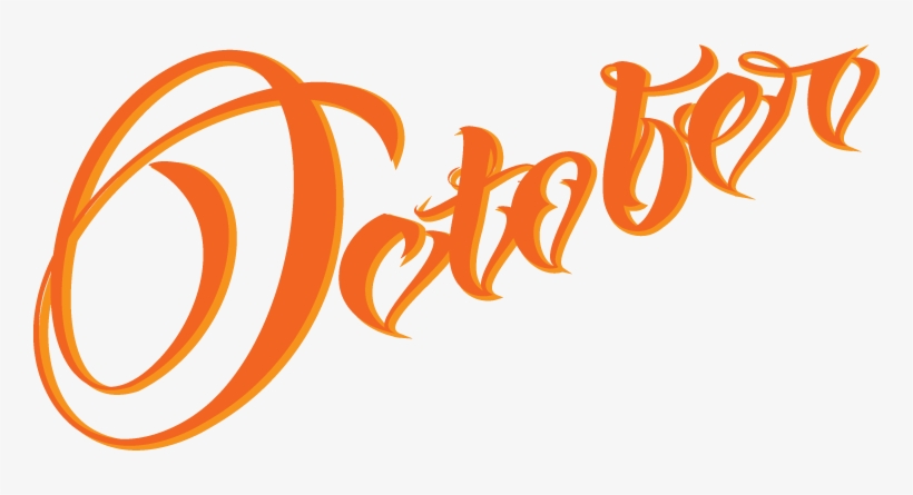 Out In October Fall Events - October Png - 760x365 PNG Download - PNGkit