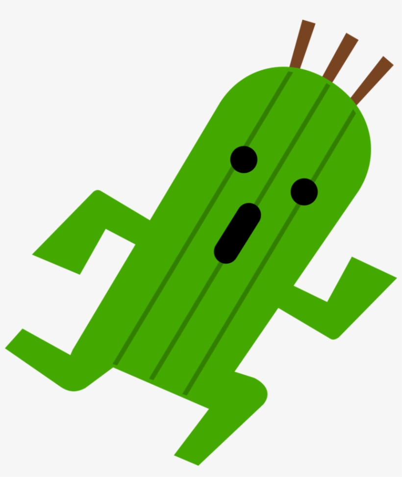 Final Fantasy Xv Cactuar Decal By Inertspark - Final Fantasy Xv Svg ...