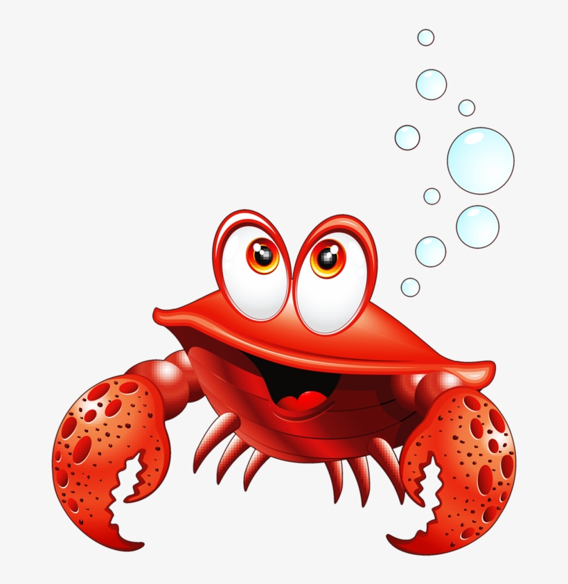 Clipart Fish Crab - Cartoon Crabs - 768x800 PNG Download - PNGkit