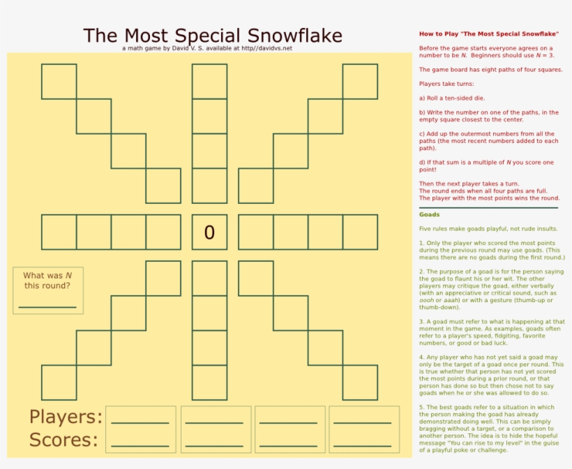 Snowflake Game Board - Cross - 964x743 PNG Download - PNGkit