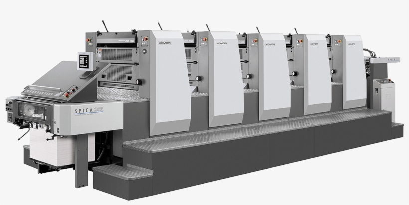 Benefitz Igen 4 Digital Printer - Komori Spica - 1170x569 PNG Download ...