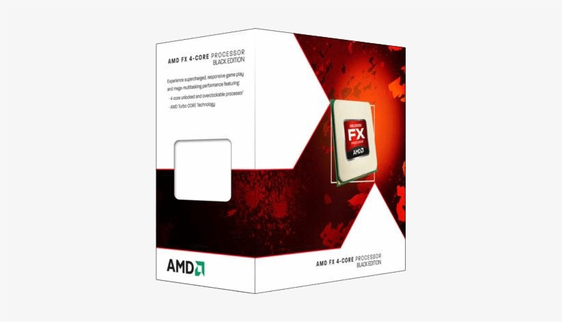Amd Fx 4170 Socket Am3 4 - 374x400 PNG Download - PNGkit