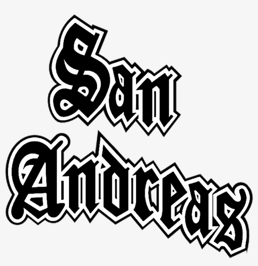 Download Transparent Gta Gtasanandreas Logo Freetouse Sticker ...