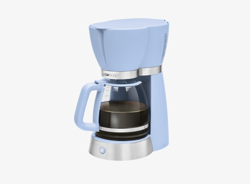 Download Transparent More Details - Blue Color Coffee Maker - PNGkit