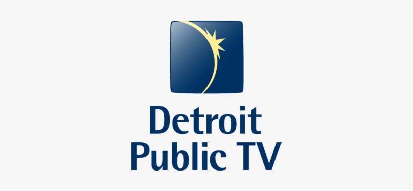Dptv Vertical Logo Color, Blue - Detroit Public Television Logo ...