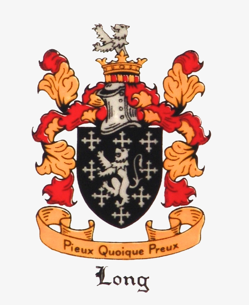 Mom' S Hand Drawn Long Coat Of Arms - Coat Of Arms - 630x929 PNG ...