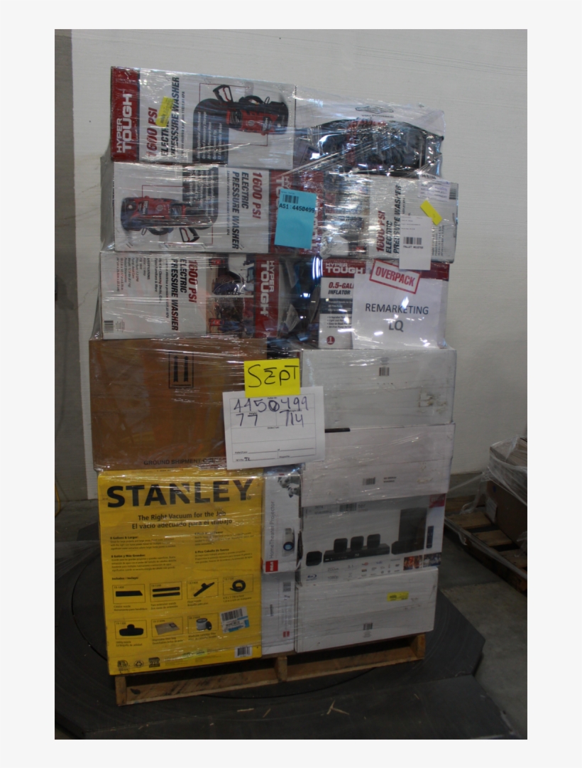 Walmart Pallet Mixed Goods Customer Returns Rca Blackweb - 1000x1000 ...