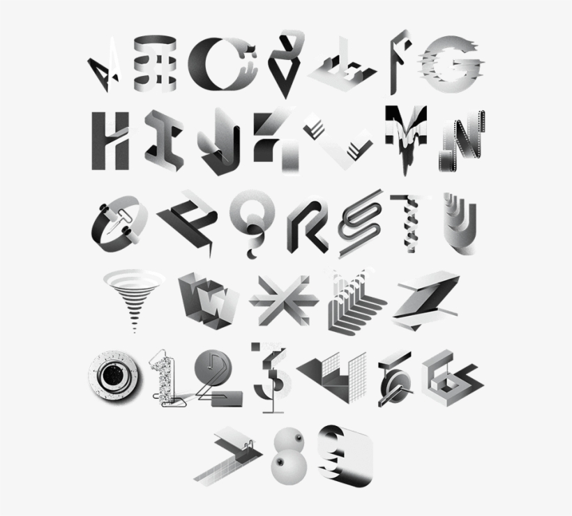 Grey Asphalt Font Letters - Letter - 595x694 PNG Download - PNGkit