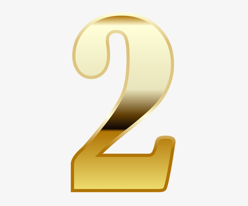 Gold Number Two Png Image - Gold Numbers Png - 352x600 PNG Download ...