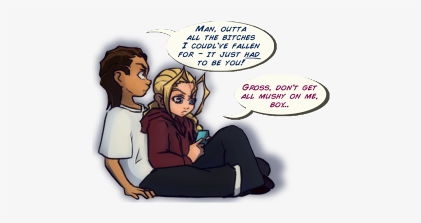 Riley X Cindy Boondocks Drawings, Dope Art, Waffle, - Boondocks Huey X ...