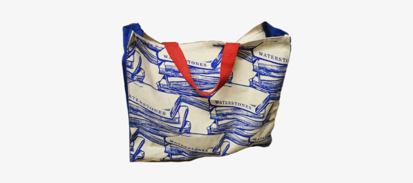 Waterstones Blue Cloth Bag - 350x350 PNG Download - PNGkit