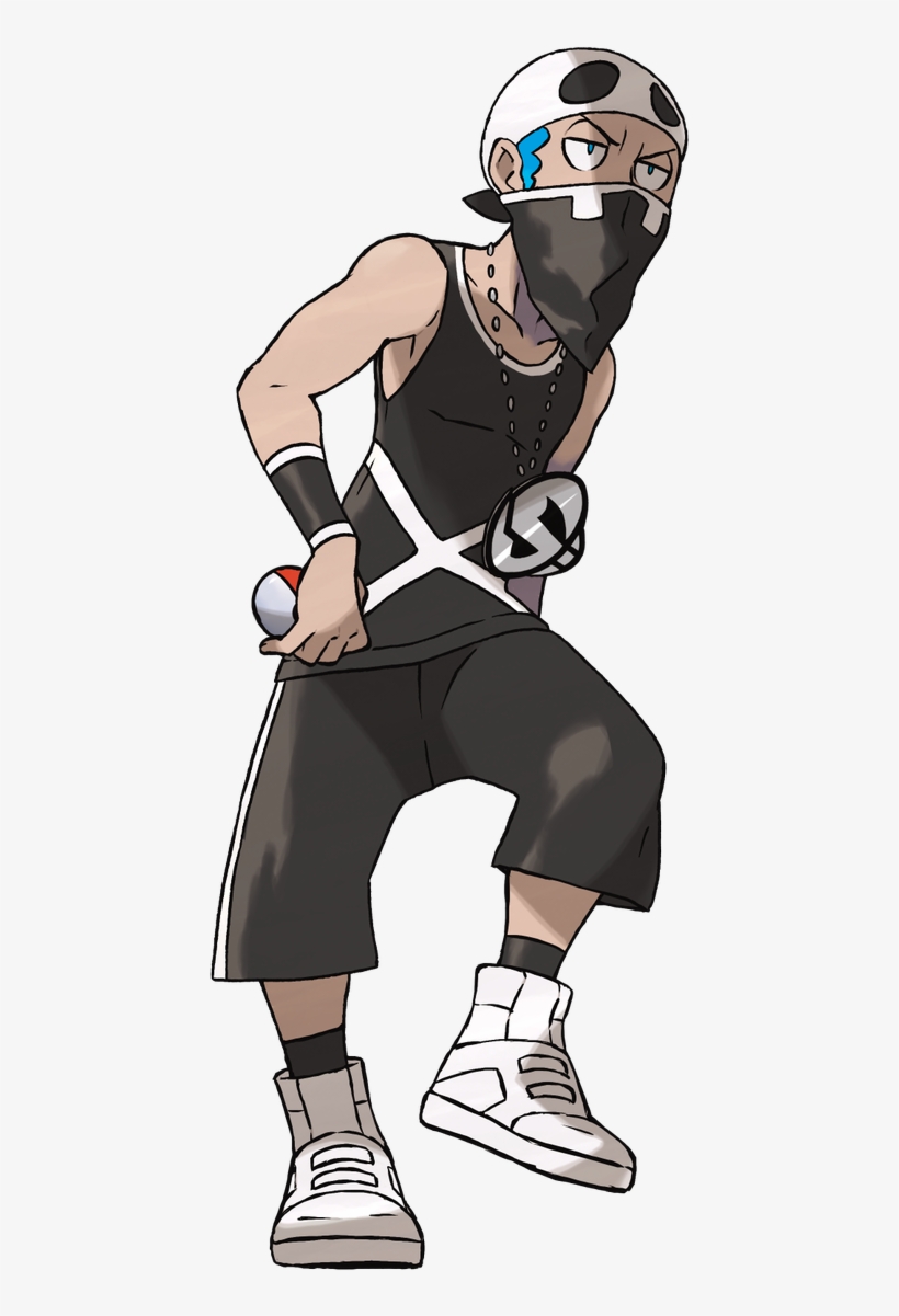 9155173 - Team Skull Pokemon - 311x631 PNG Download - PNGkit