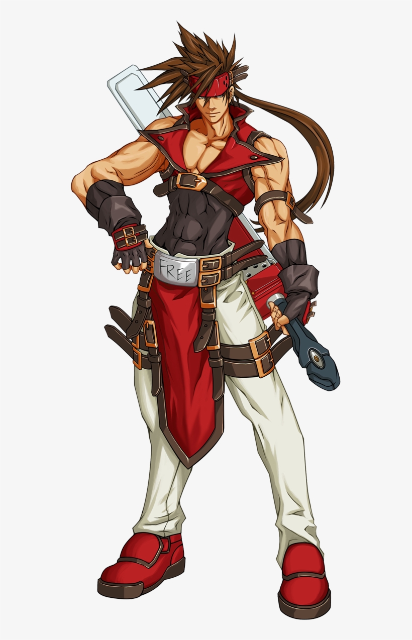 Sol Badguy - Guilty Gear Main Characters - 537x1194 PNG Download - PNGkit
