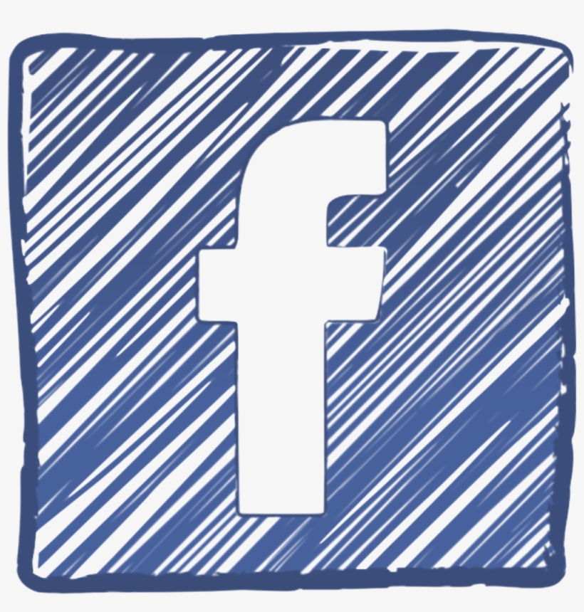 Facebook Crayon - 1000x1000 PNG Download - PNGkit