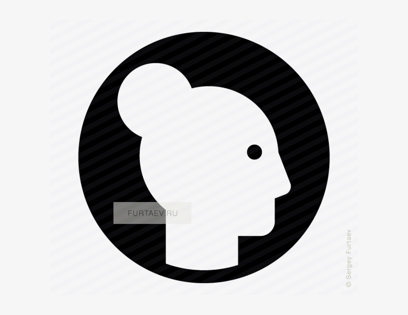 Vector Icon Of Female Profile Against Circle - Emblem - 620x553 PNG ...