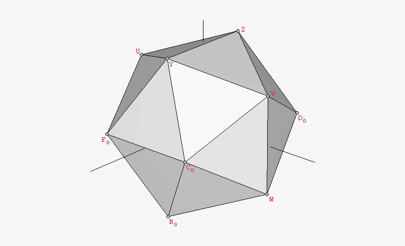 Icosahedron Construction Through Golden Rectangles, - Icosahedron ...