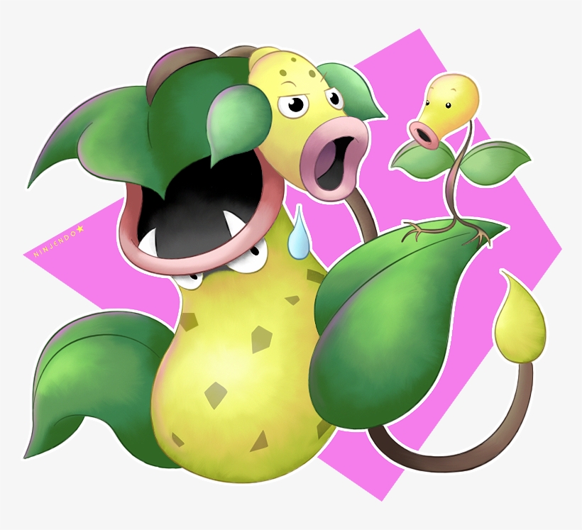 Bellsprout, Weepinbell & Victreebell - Victreebel - 764x667 PNG ...