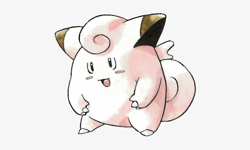 Download Transparent Clefairy Pokemon Yellow - PNGkit
