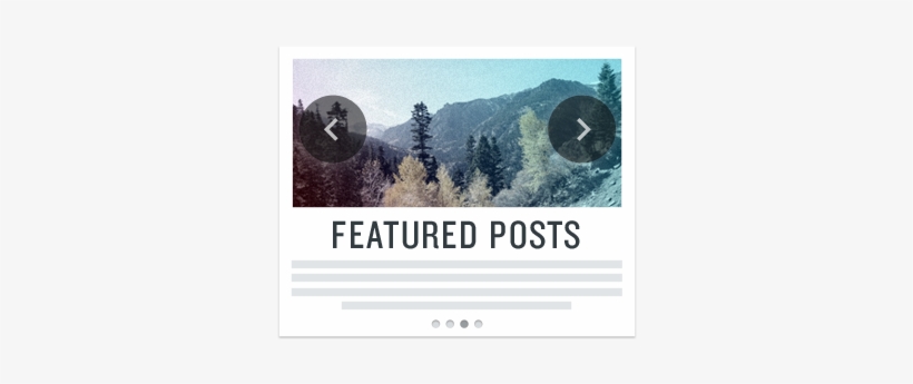 Featured Post Blogger Widget - 440x300 PNG Download - PNGkit