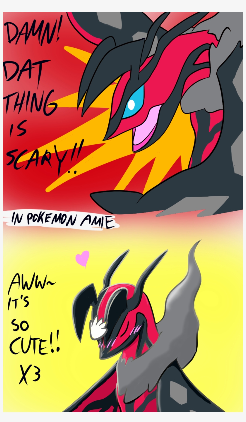 Damn Dat Thing N Pcke Mon Ame Ahh It's 50 It Cute - Yveltal Cute ...