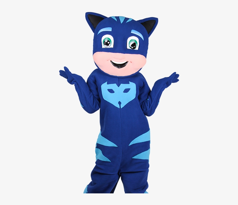 Cat Mask Boy - Mascot - 557x639 PNG Download - PNGkit