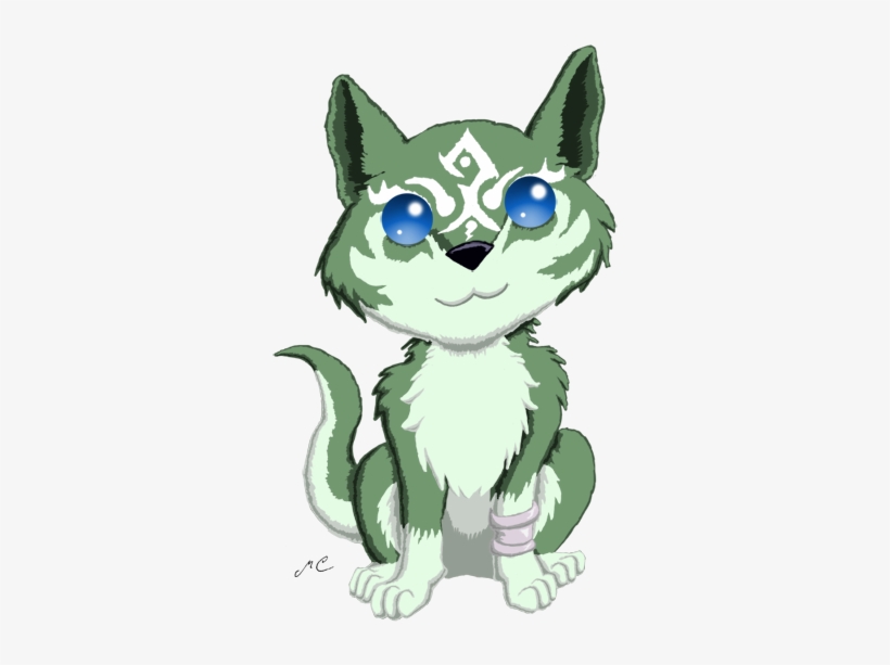 Download Transparent Cute Link Wolf By Mischievouspooka - Legend Of ...