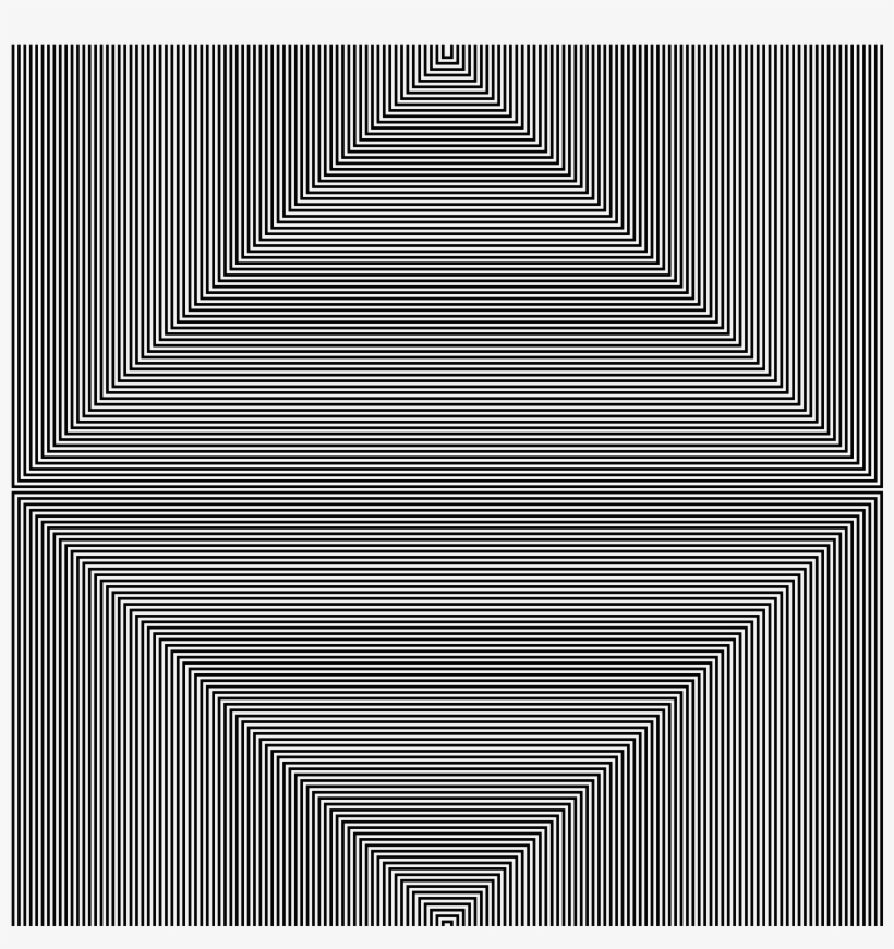 Optical Illusion - Monochrome - 1200x1200 PNG Download - PNGkit
