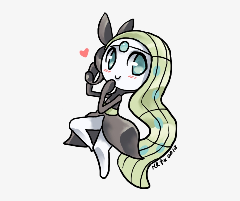 Meloetta Es Propiedad De The Pok Mon Company, Gamefreak - Pokemon ...