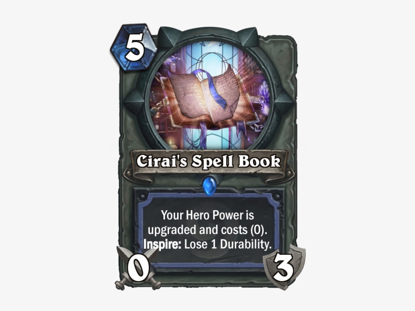 "cirai's Spell Book" Mage Weapon To Upgrade The Hero - Atiesh ...