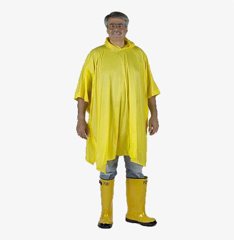 # Yp810 Yellow Storm Poncho Work Force - Rain Poncho - 924x784 PNG ...