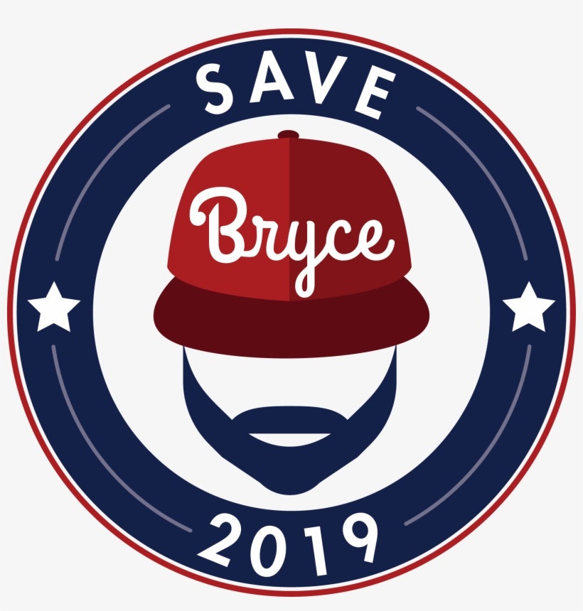 Save Bryce - Bryce Harper - 1848x1848 PNG Download - PNGkit