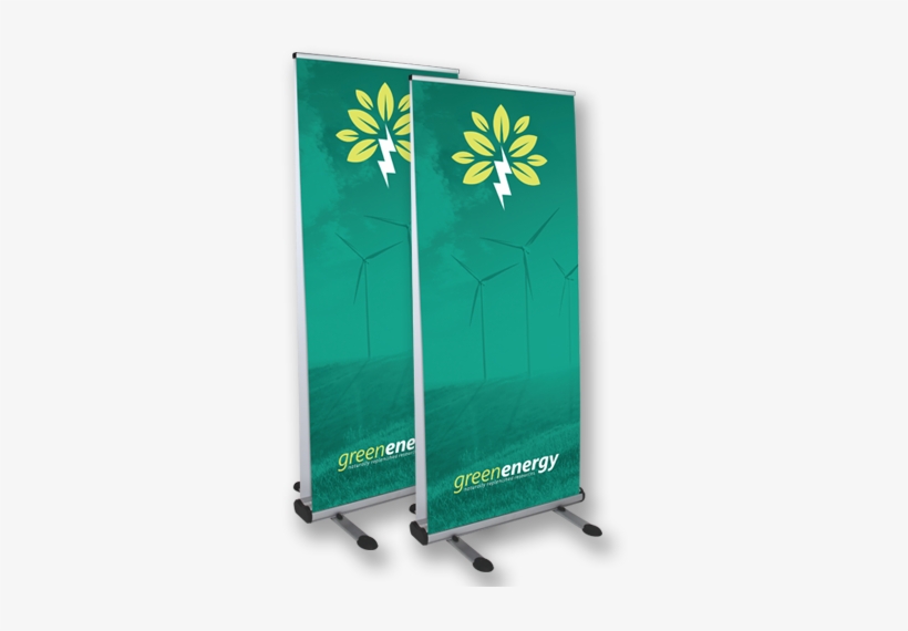Double Sided Outdoor Retractable Banners - Banner - 500x500 PNG ...