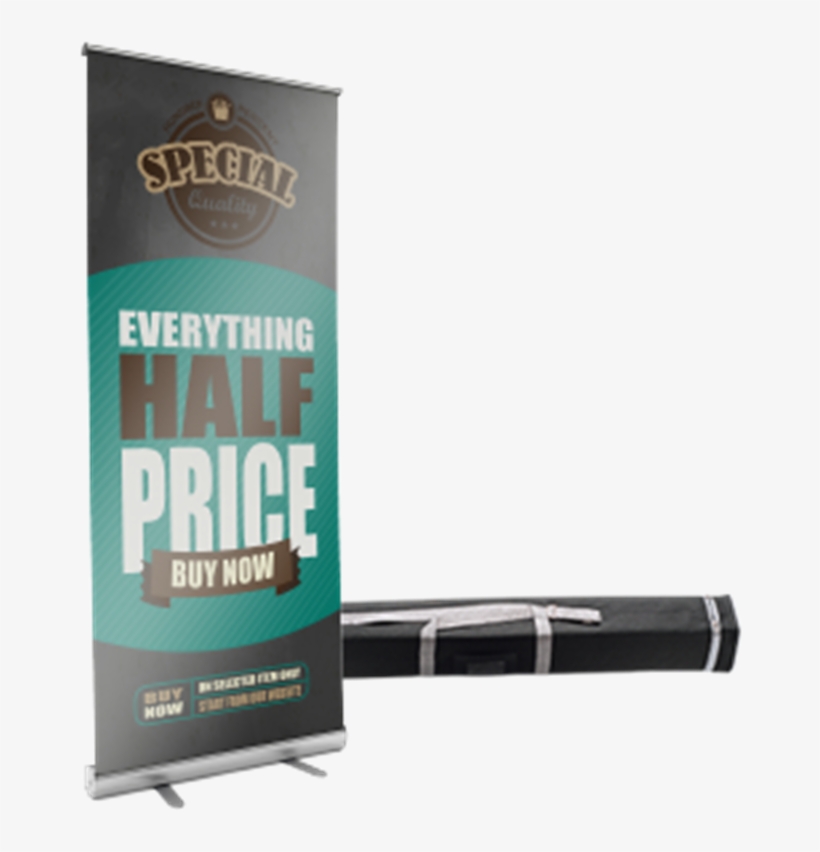 Retractable Banner Stands - Printbyme - 800x800 PNG Download - PNGkit