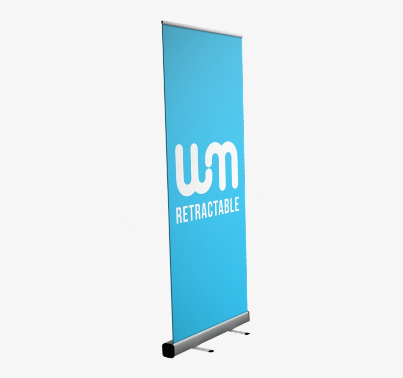 Deluxe Retractable Banner - Banner - 365x800 PNG Download - PNGkit