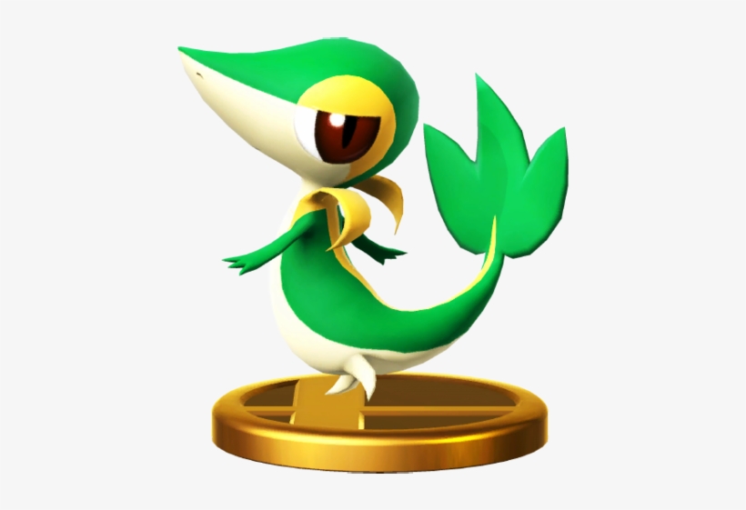 Snivy Trophy Ssbwu - Ssbb Trophy Tepig - 480x480 PNG Download - PNGkit
