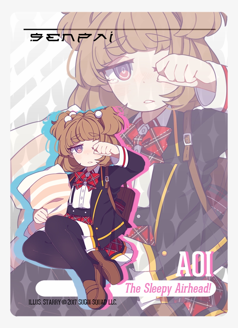Senpai - Aoi Starry - Card Game - 900x1200 PNG Download - PNGkit