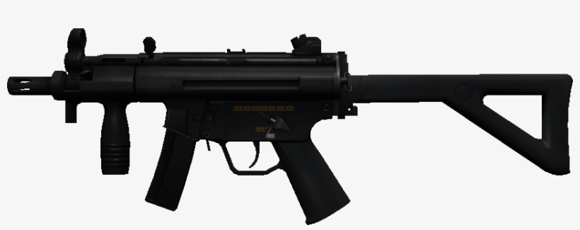 Png - Airsoft Gun Mp5k - 854x297 PNG Download - PNGkit