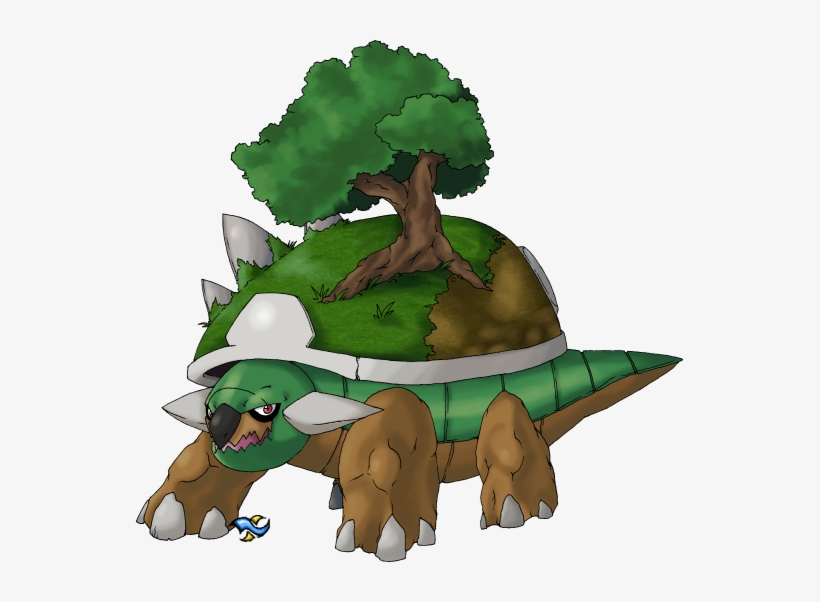 Torterra - Torterra Hd Png - 547x522 PNG Download - PNGkit