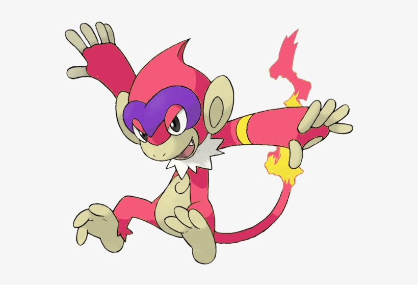 Pokemon Monferno - 566x479 PNG Download - PNGkit