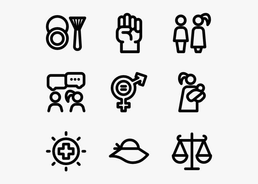 Linear Womens Day - Future Icon - 600x564 PNG Download - PNGkit